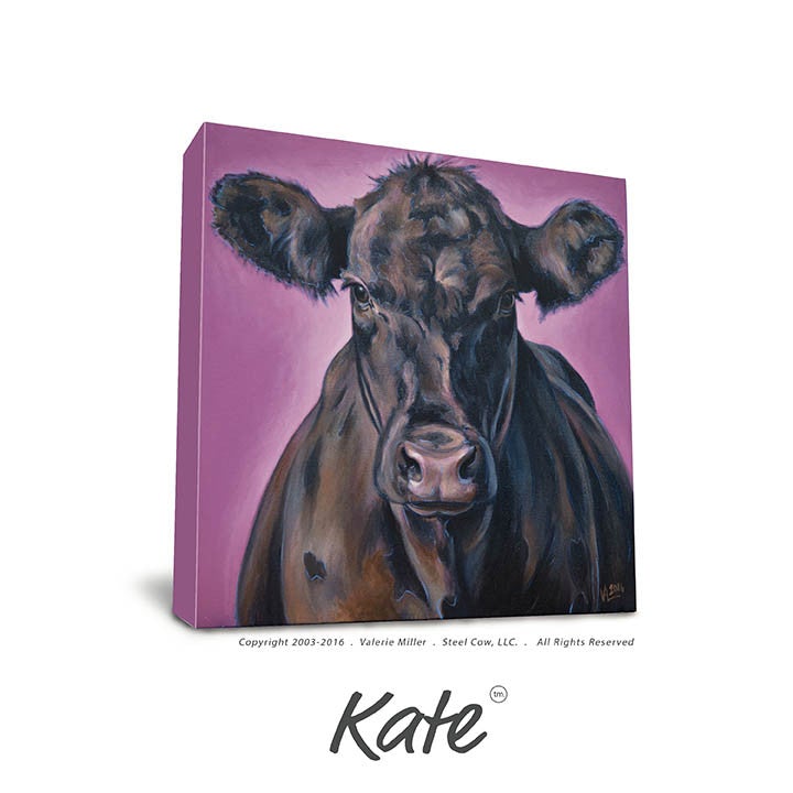 Canvas Prints 40"x40" (90+ images available) | Steel Cow